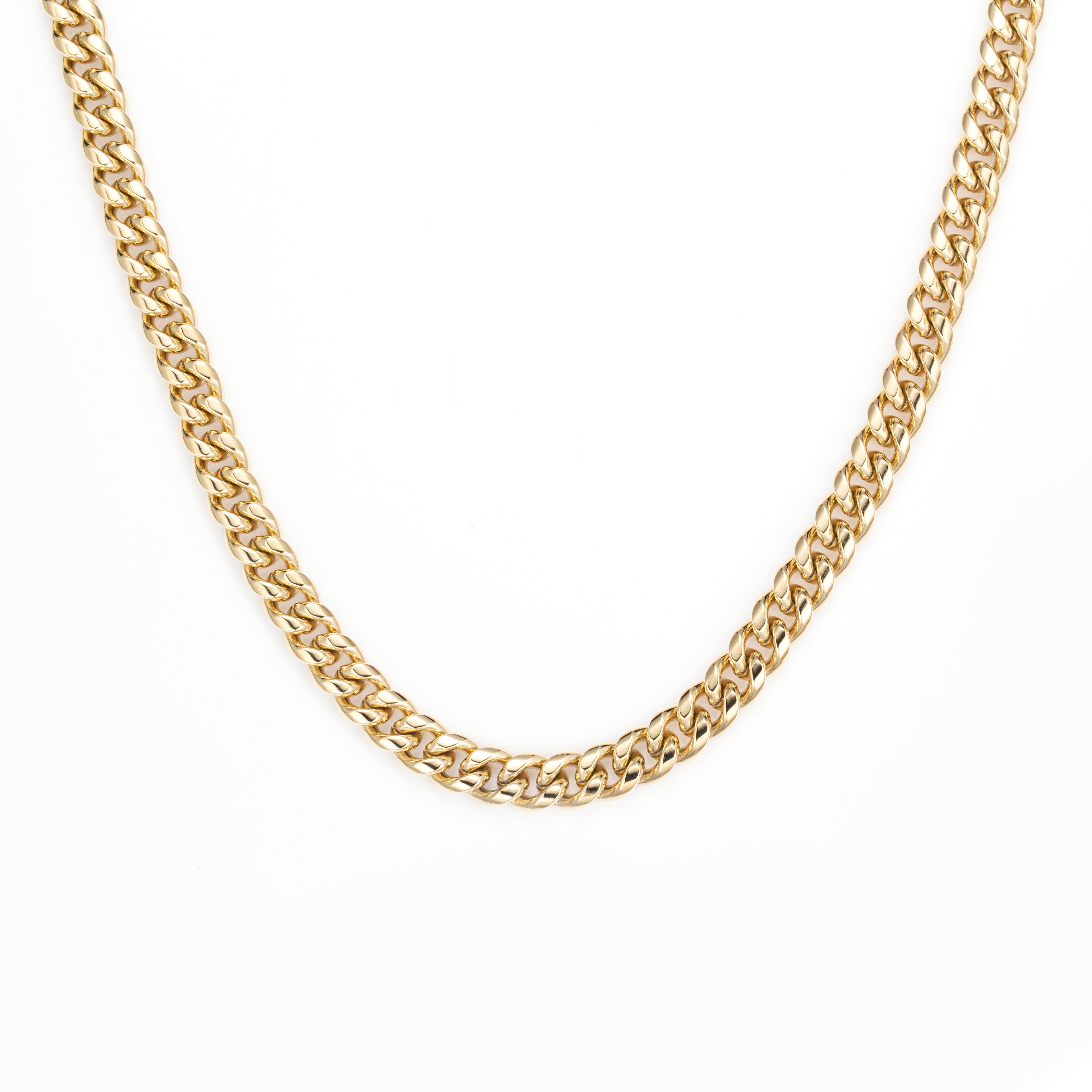 Gold Cuban Link Chain 8mm– Patrick Adair Designs