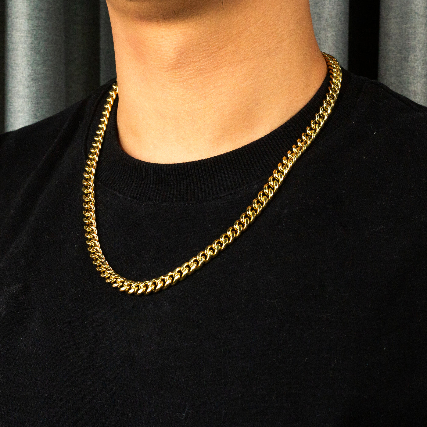 Gold Cuban Link Chain 8mm– Patrick Adair Designs