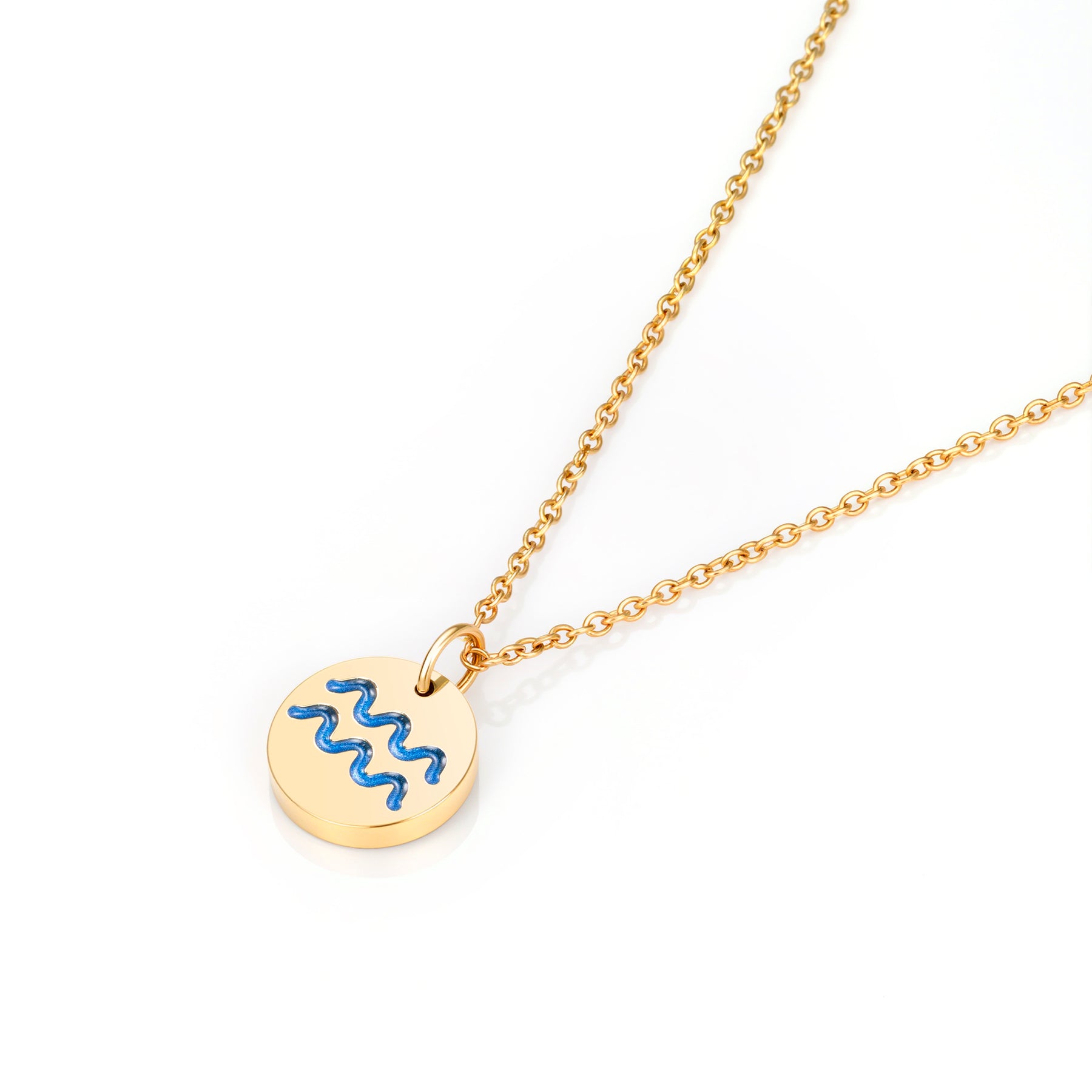 Zodiac Sign Pendant | Aquarius | Patrick Adair Designs