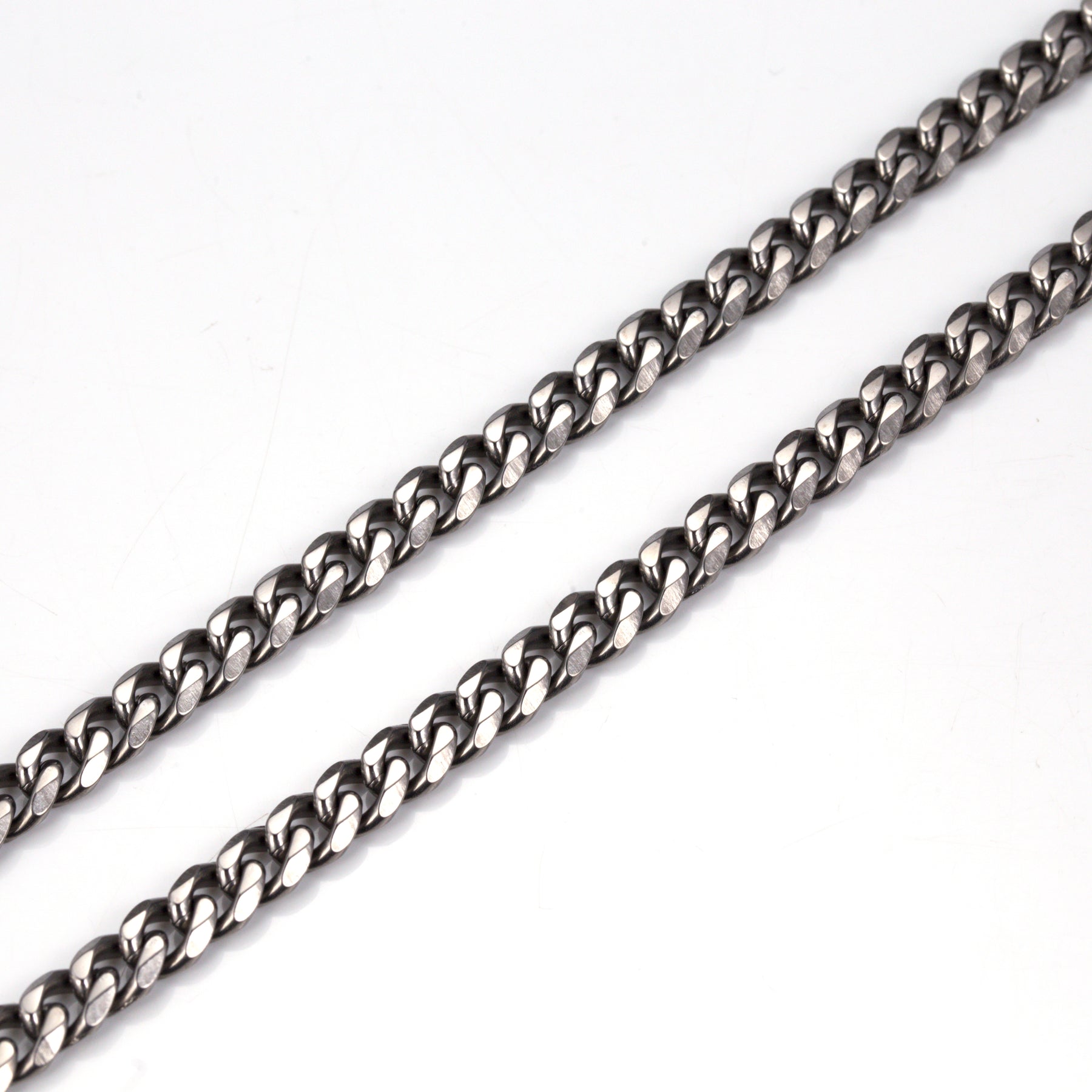 Solid Titanium Cuban Link Chain 7mm– Patrick Adair Designs