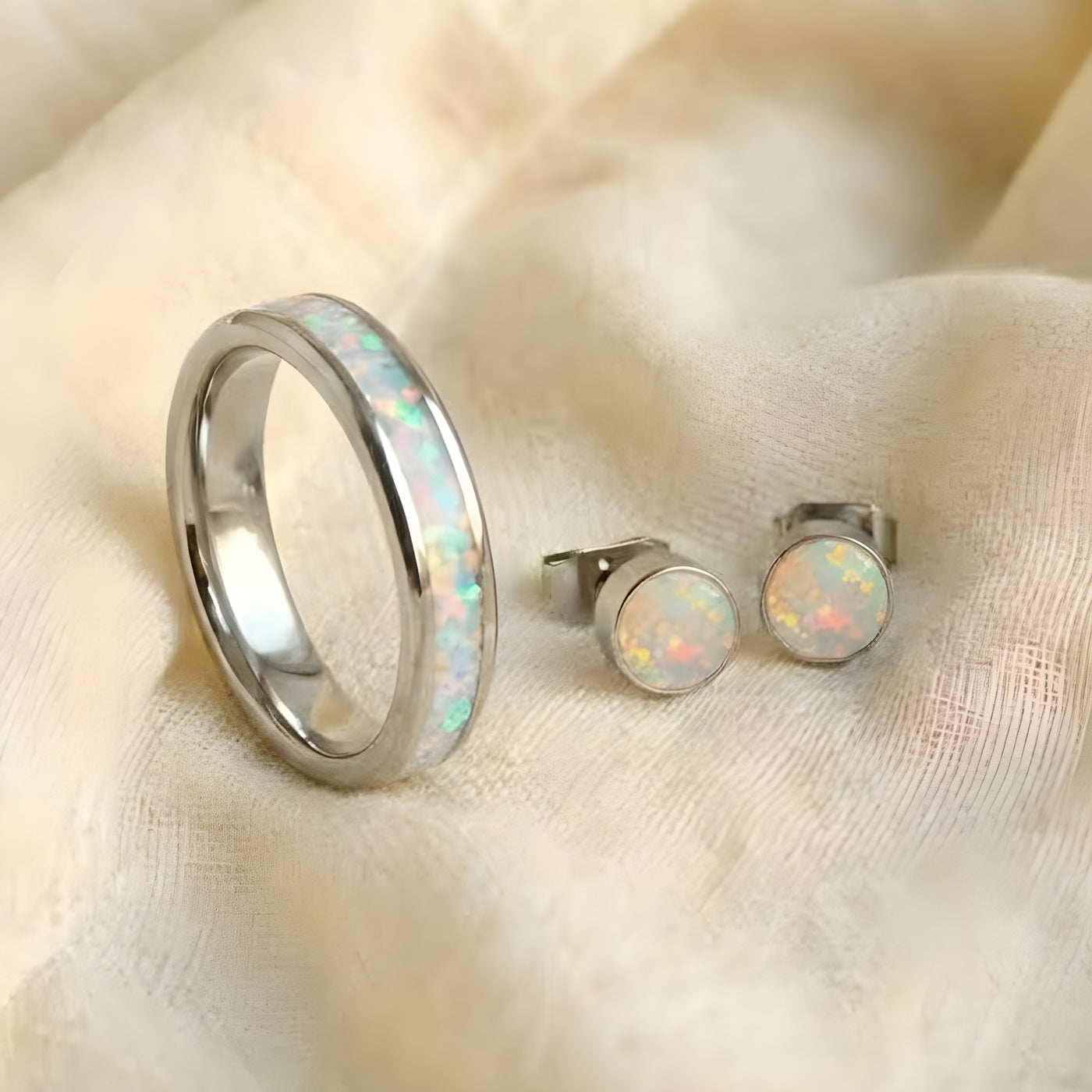 Women's Glowstone Ring and Earring Set– Patrick Adair Designs