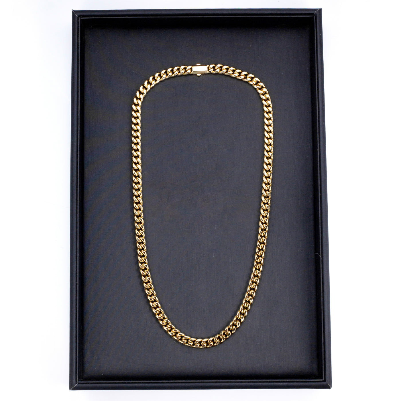 Gold Cuban Link Chain 8mm– Patrick Adair Designs