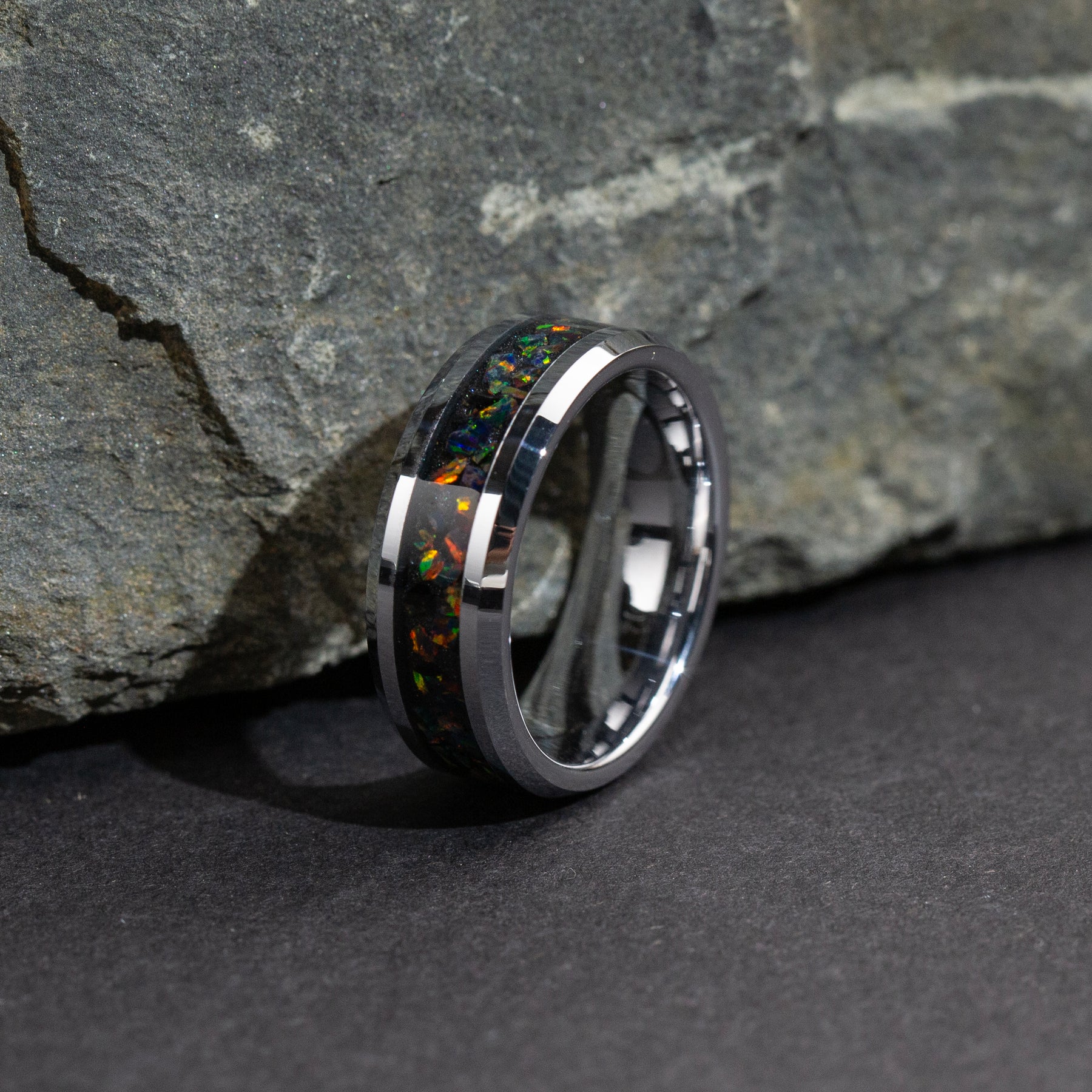 Custom Platinum Glowstone Ring– Patrick Adair Designs