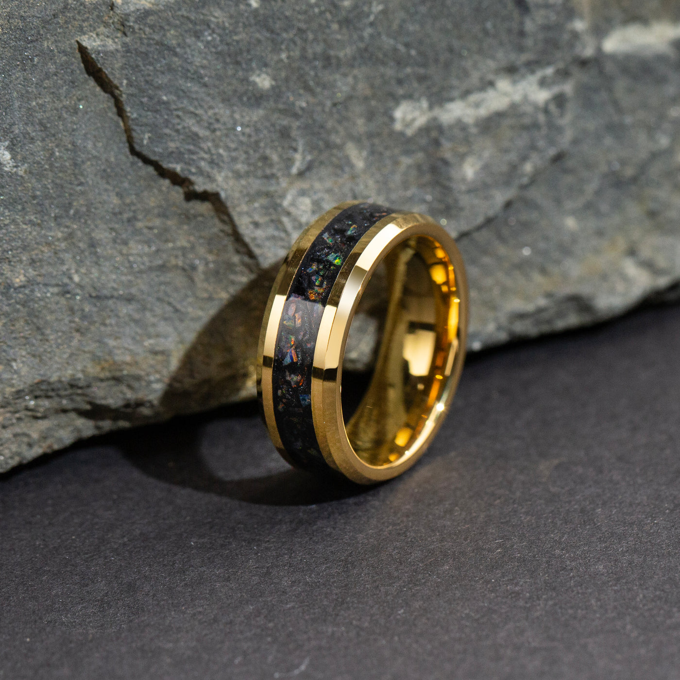 Custom Yellow Gold Glowstone Ring– Patrick Adair Designs