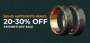 Meteorite Rings | Patrick Adair Designs